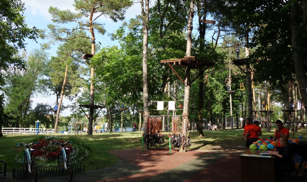 5 ore in Parcul de Aventura Comana - Jurnalul Alinutei